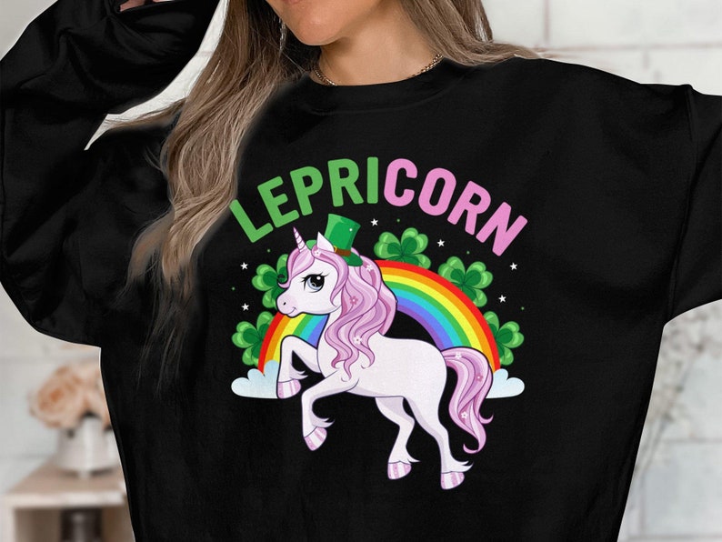 Lepricorn Shirt, St Patrick's Day Shirt, Funny Lepricorn St Patrick's ...