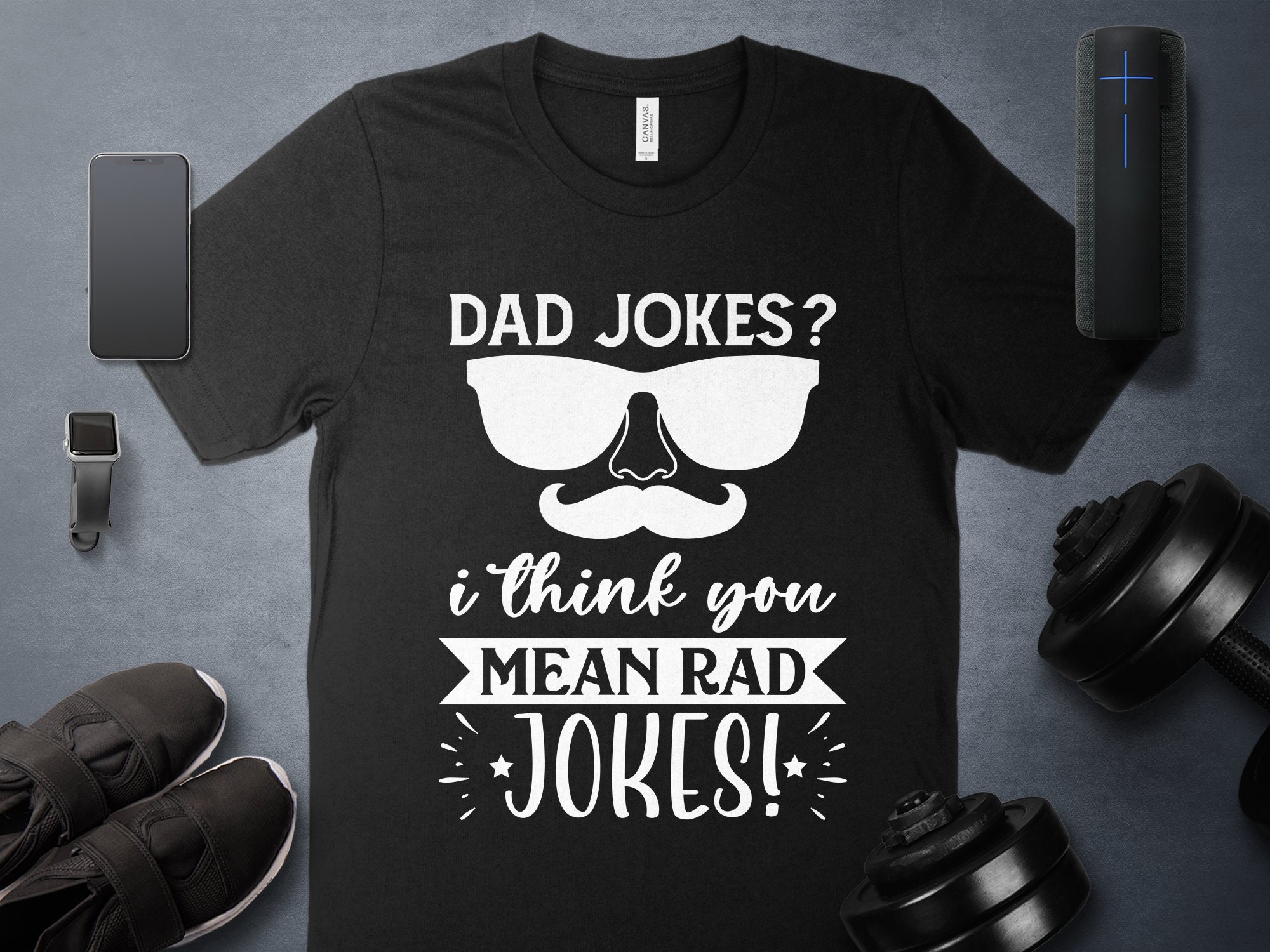 Dad Jokes Think You Mean Rad Jokes Shirt, Father's Day Gift, Gifts for ...