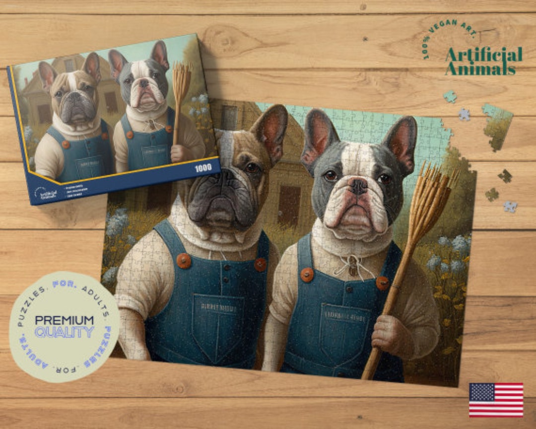 Original French Bulldog Puzzle Unique Gifts for Dog Lovers Funny Gifts ...