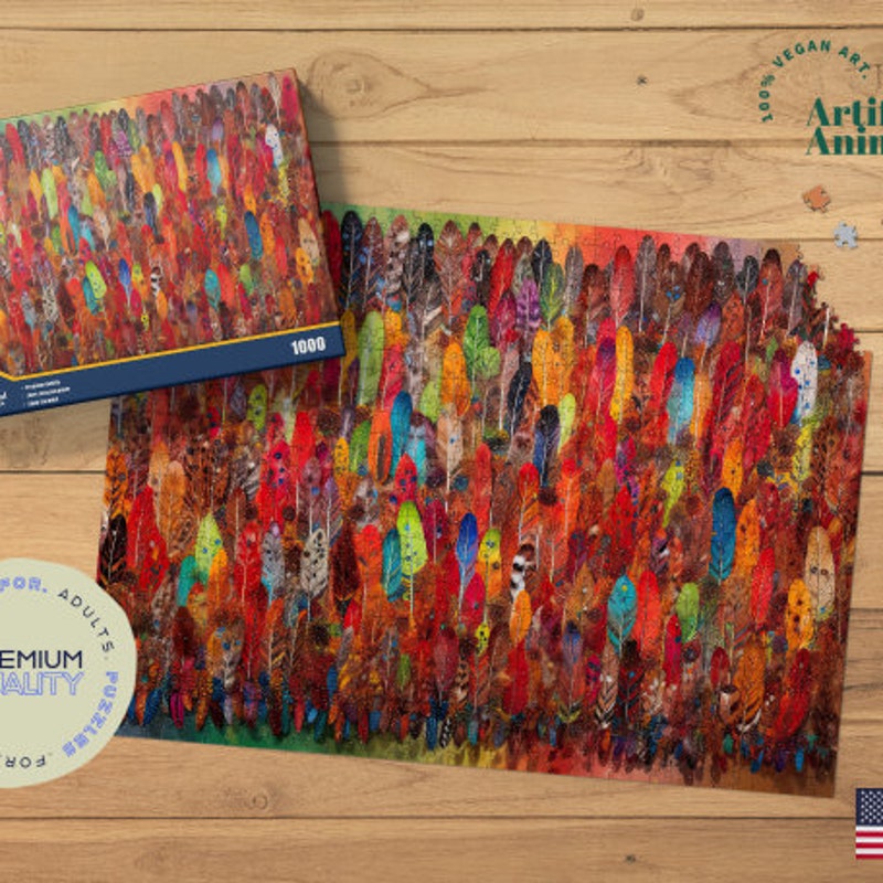 Colorful Puzzle - Etsy