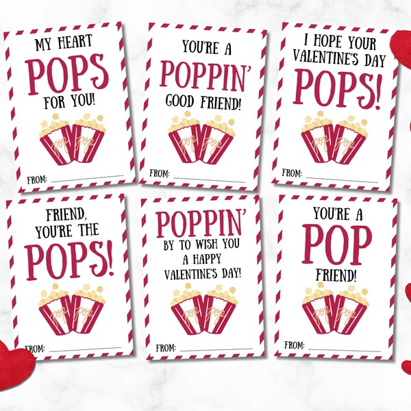 Printable Popcorn - Etsy