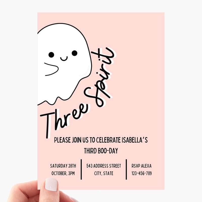 Third Birthday Invitation - Etsy