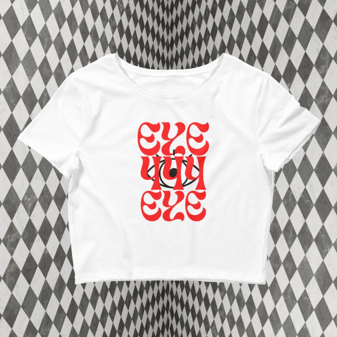 Eye 444 Eye Angel Number 444 Y2k Baby Tee Evil Eye Crop - Etsy