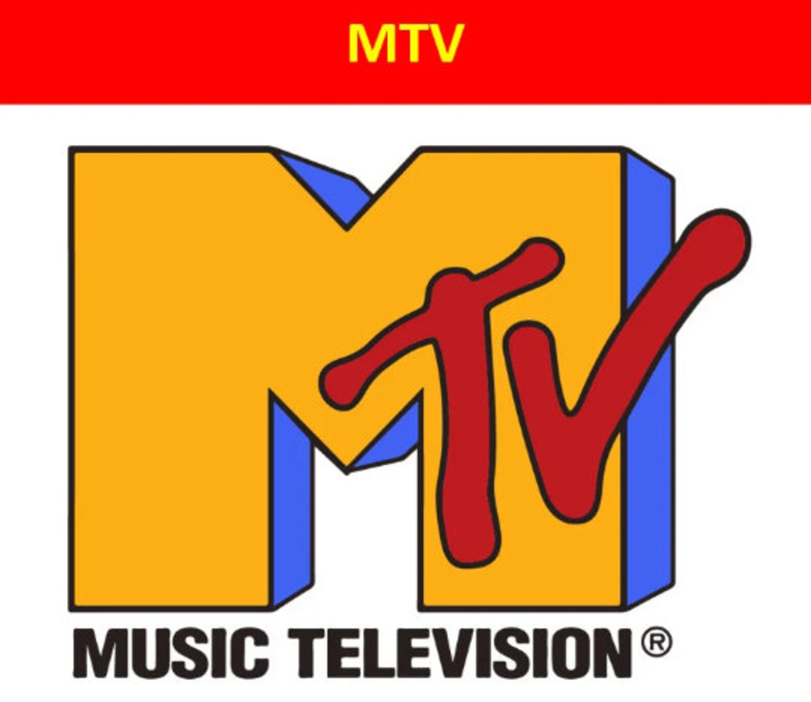 MTV Cut File - Svg Png and Dfx - Etsy