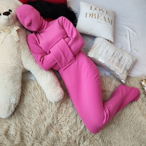 Pink Soft Fleece Bondage Sleepsack, Straitjacket - Etsy