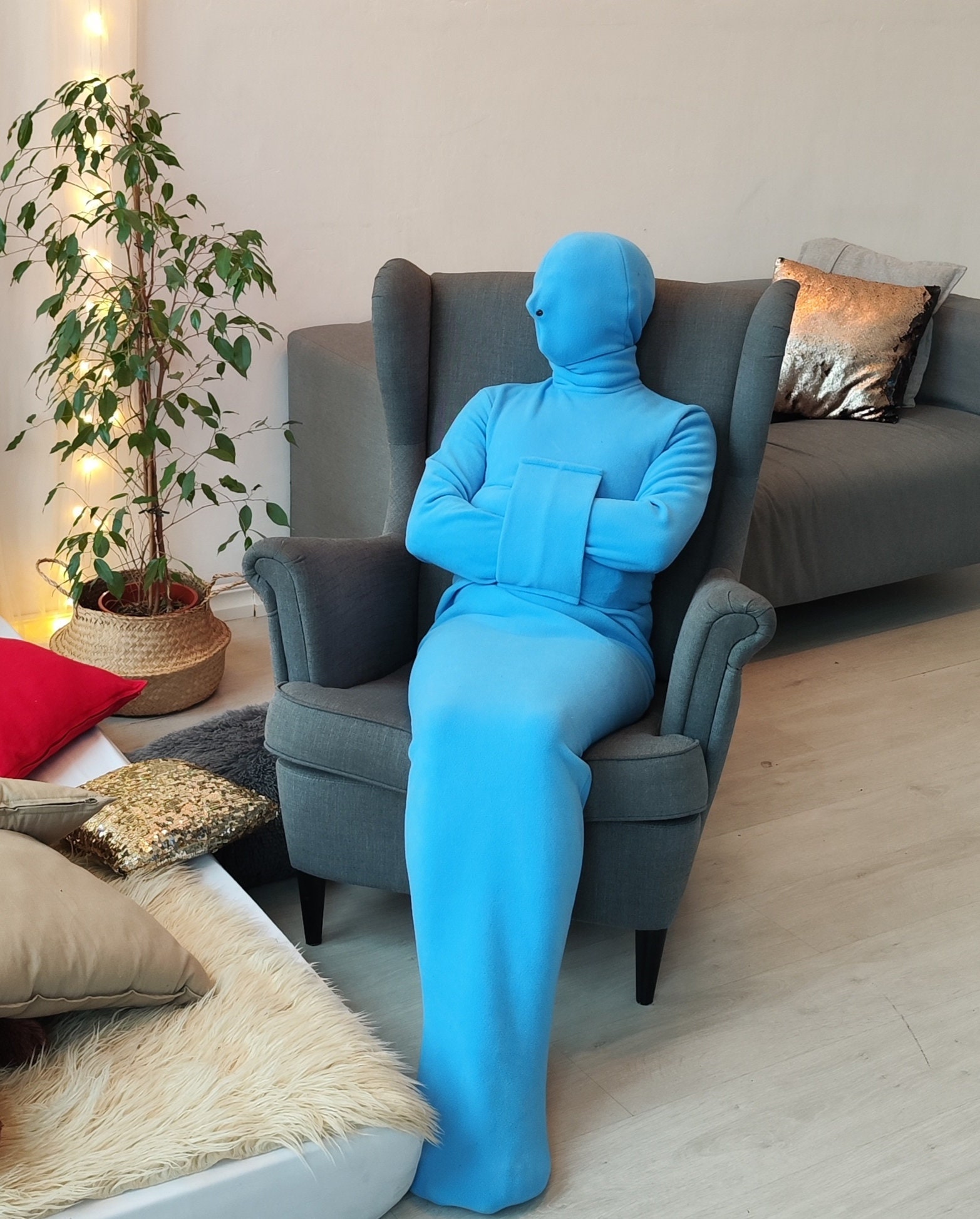 Soft Fleece Bondage Sleepsack Straitjacket - Etsy