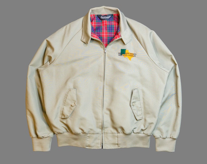 Vintage Sportsmaster Harrington Jacket Made in USA Size Large - Etsy