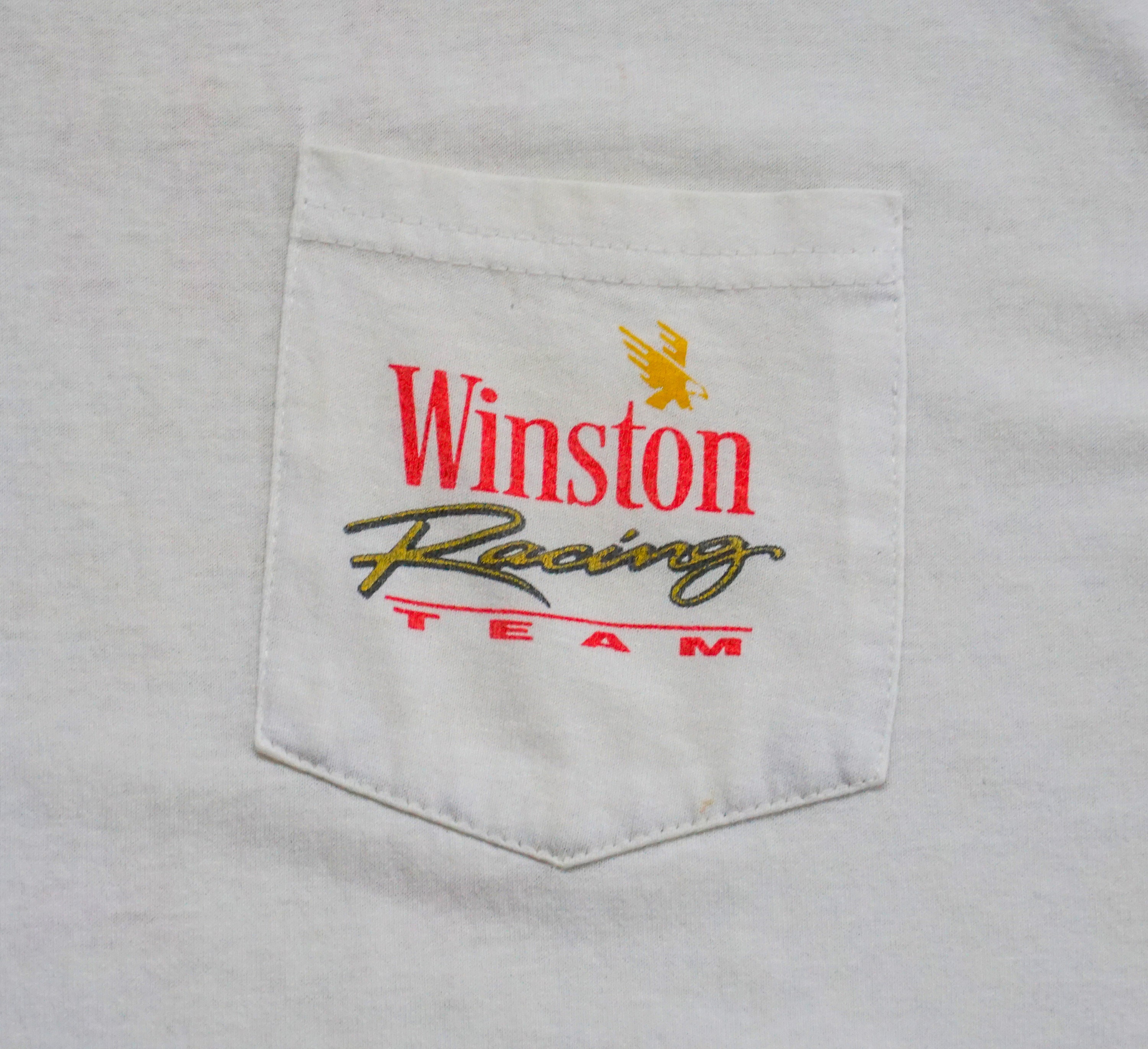 90s Vintage Winston Racing Team T Shirt Size XL Single Stitch Made in ...