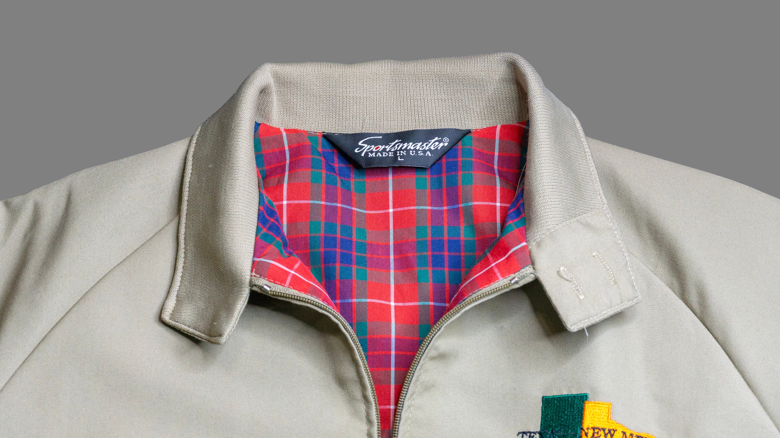 Vintage Sportsmaster Harrington Jacket Made in USA Size Large - Etsy