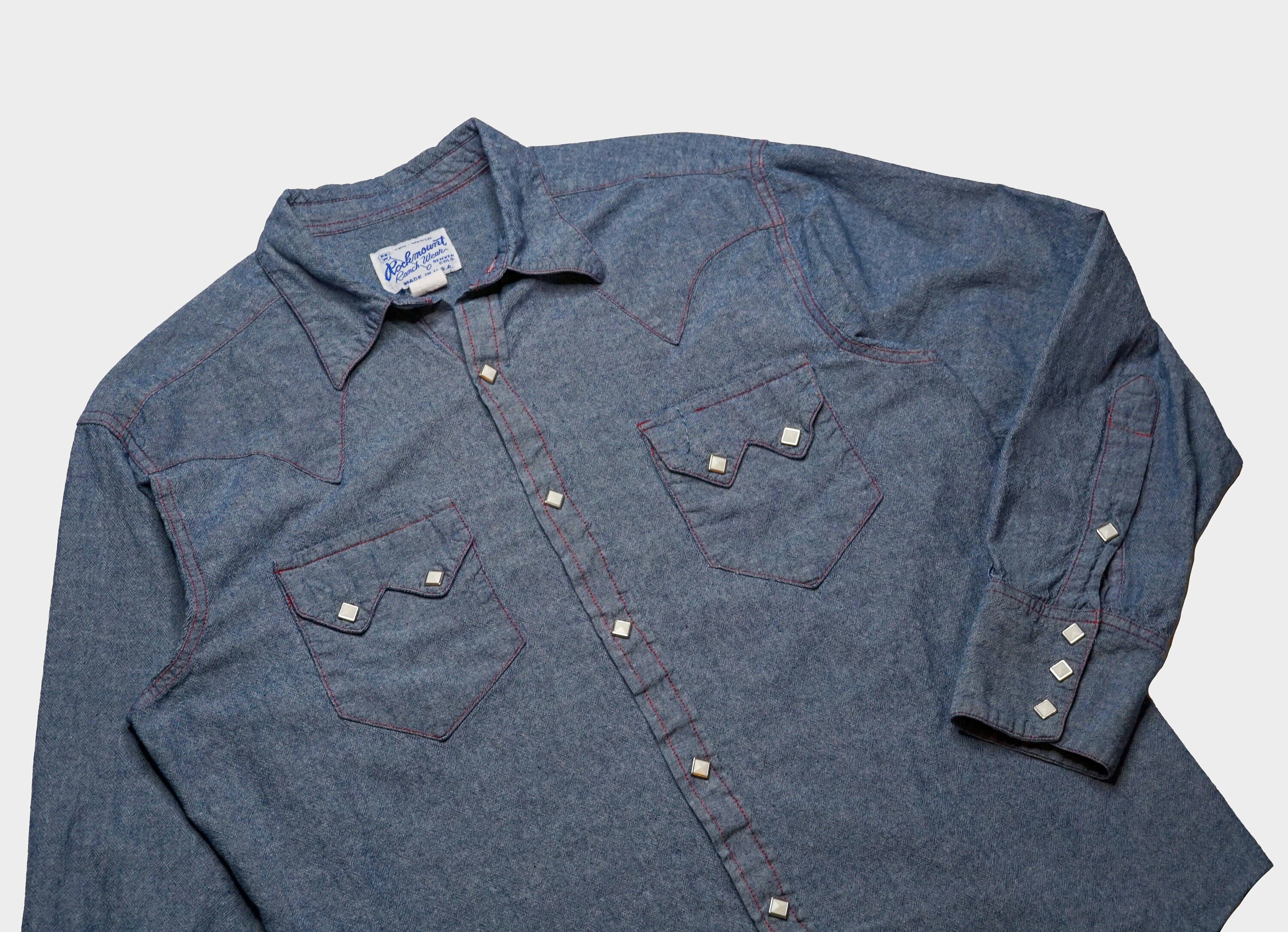 Vintage Rockmount Ranch Wear Western Shirt Made in USA - Etsy