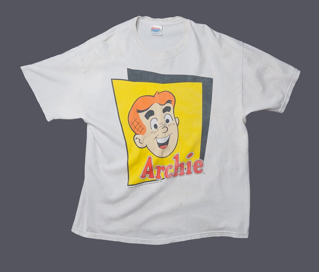 Vintage 90s Archie Comic Vintage Graphic T Shirt Size XL Vintage Hanes ...
