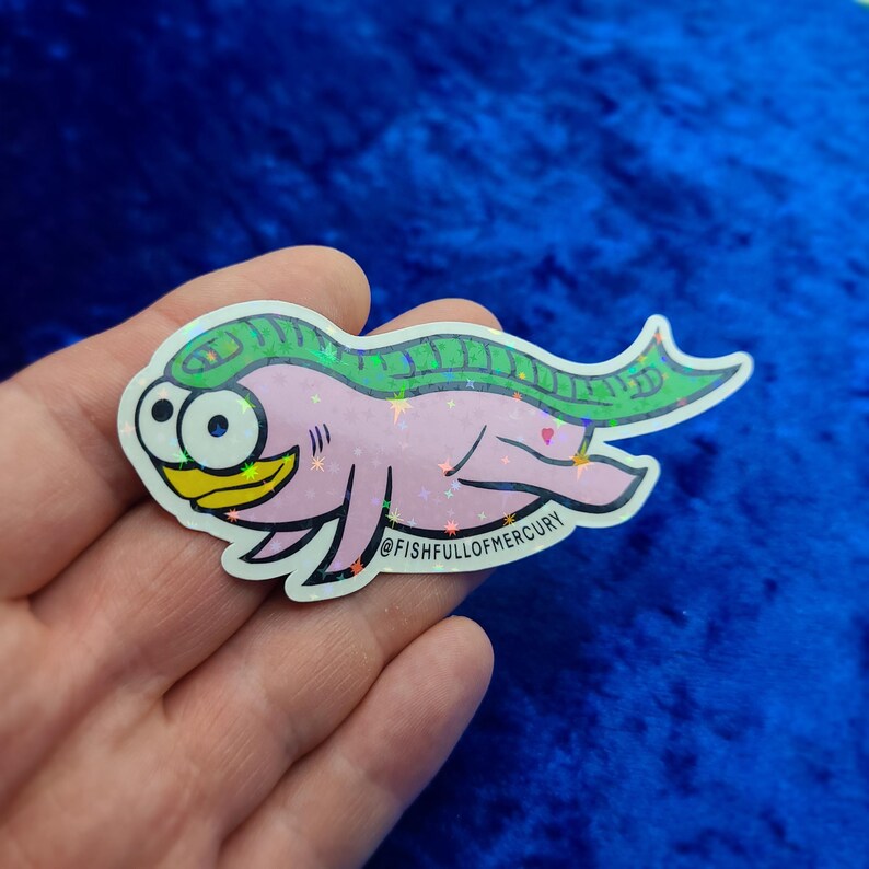 Mochi - Monster Tamer - Anime - Cute - Fish Full of Mercury - Etsy