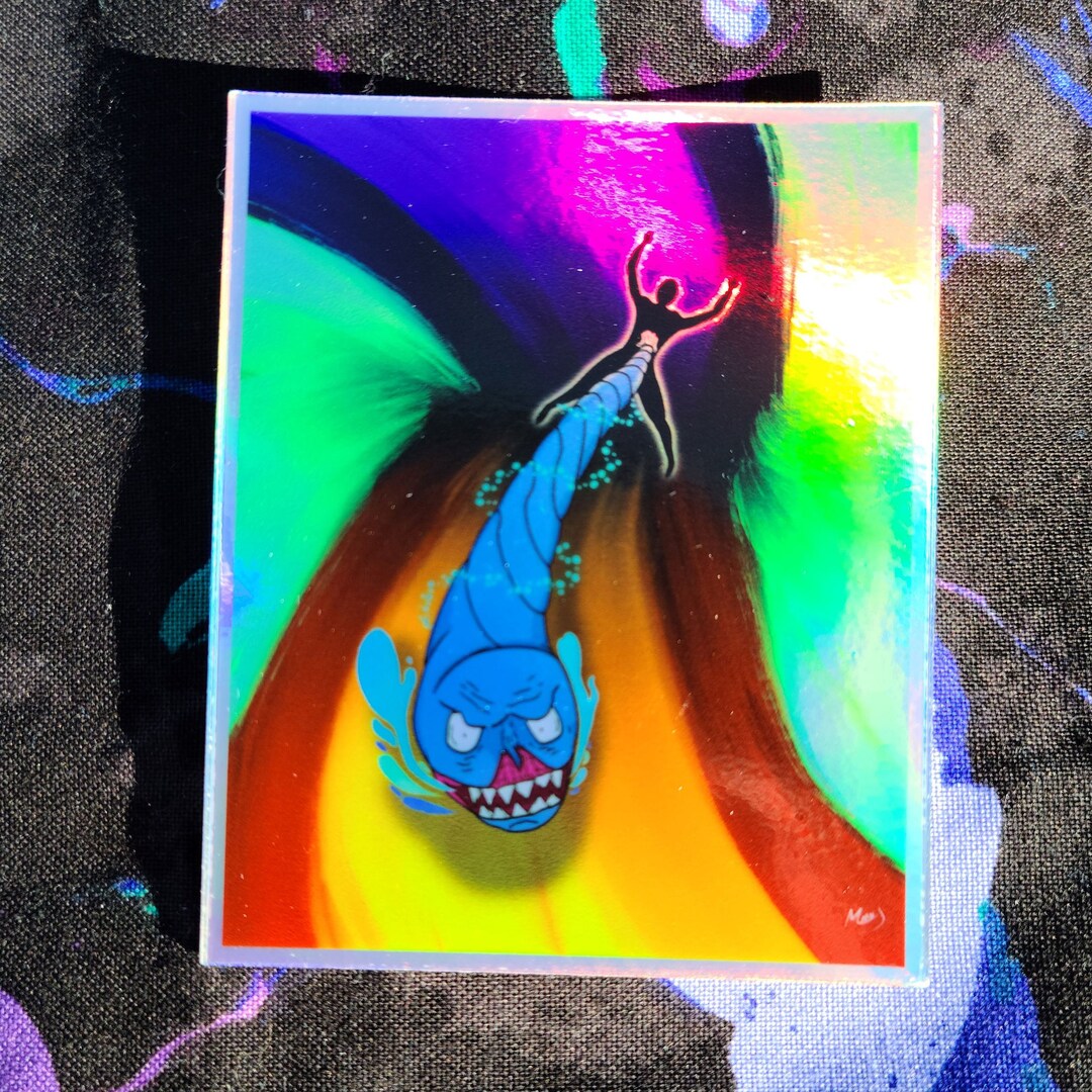Animated Fiend Holo Sticker - Etsy