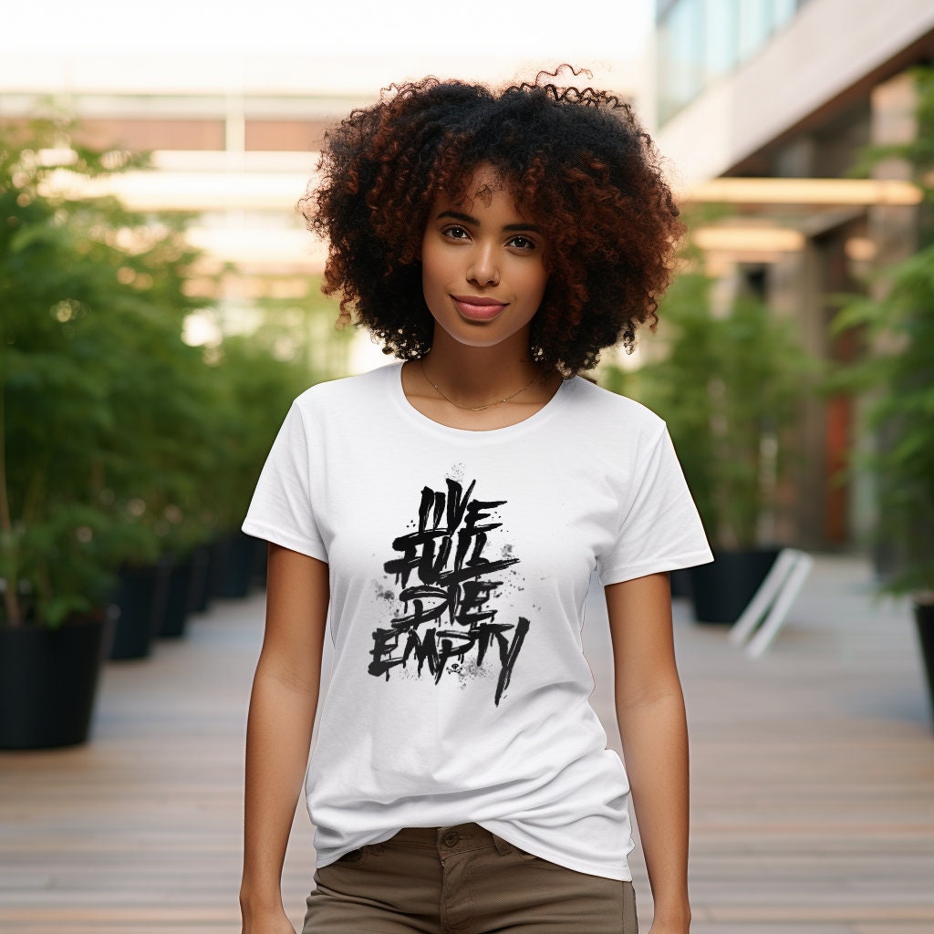 Live Full Die Empty - Etsy