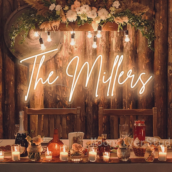 Custom Wedding Neon Sign - Etsy