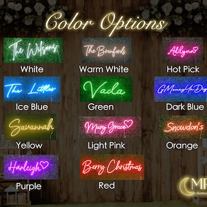 Custom Name Neon Sign for Kids, Neon Sign Custom, Neon Sign Bedroom ...