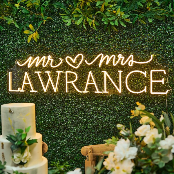 Wedding Name Backdrop - Etsy