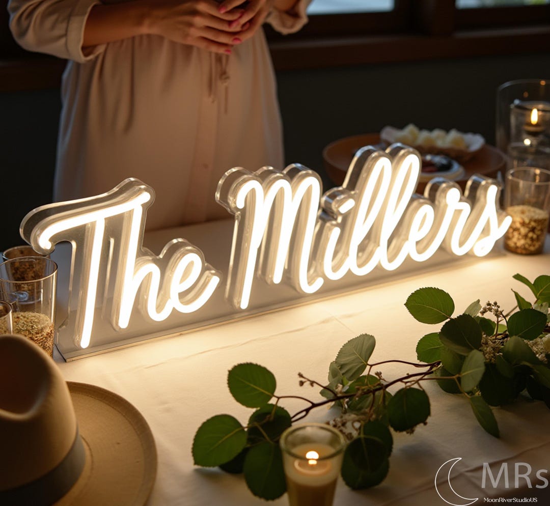Custom Free Standing Wedding Sign, Wedding Reception Table Decor ...