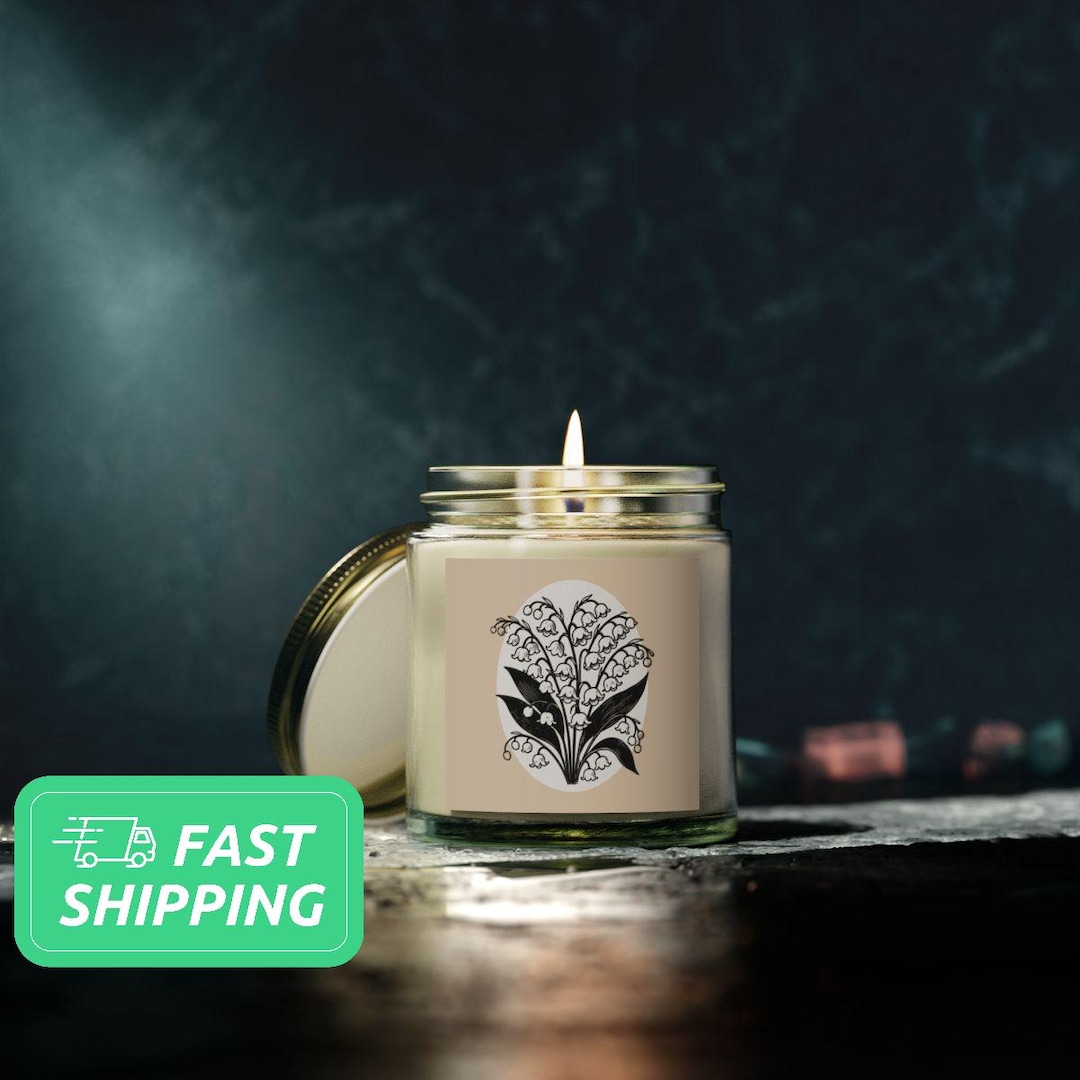 May Birth Flower Scented Candle / Lily of the Valley Scented Candle - Etsy