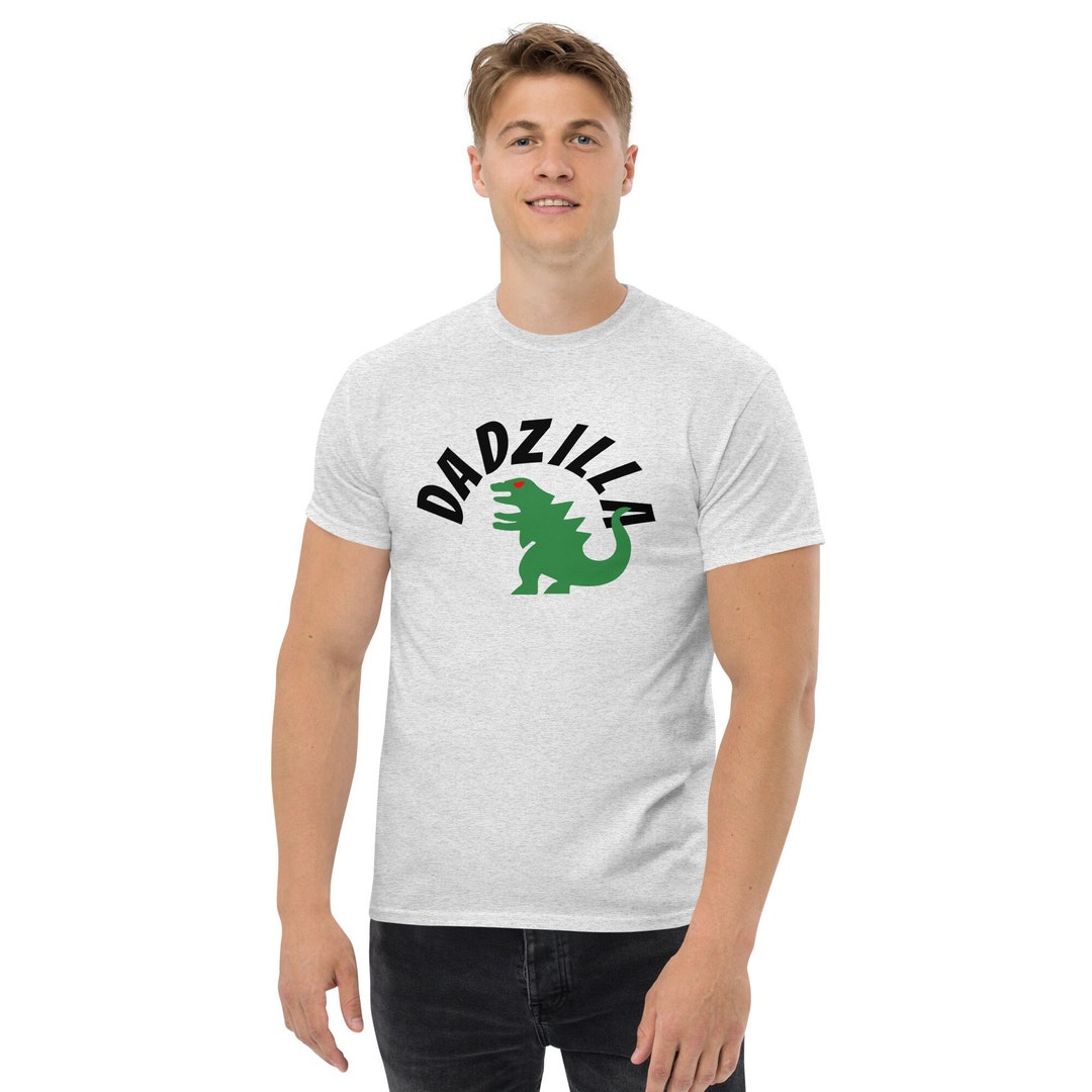 Dadzilla Men's Tee / Gift for Father / Funny Tshirt for Dad / Godzilla ...