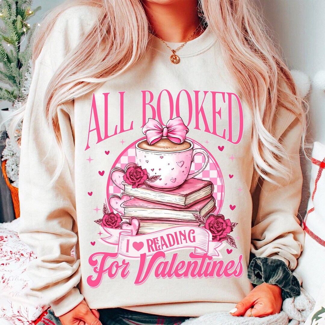 Book Lover Png Xoxo Png Reading Png Bookish Valentine Sublimation ...