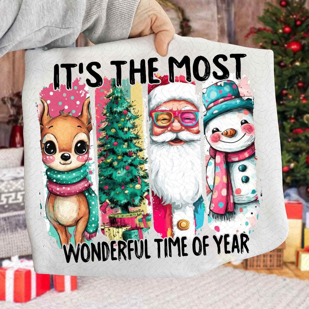 Preppy Christmas Png, Merry Christmas Png, Santa Claus Png, Reindeer ...