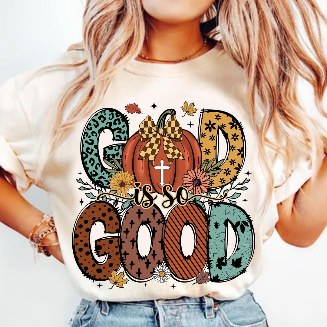 God is so Good Png, Fall Christian Png, Autumn Pumpkin Png, Christian ...