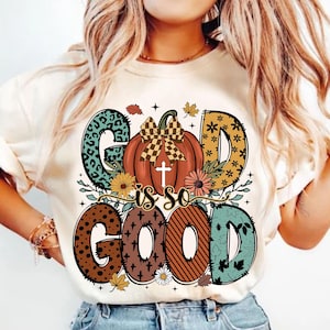 God is so Good Png, Fall Christian Png, Autumn Pumpkin Png, Christian ...