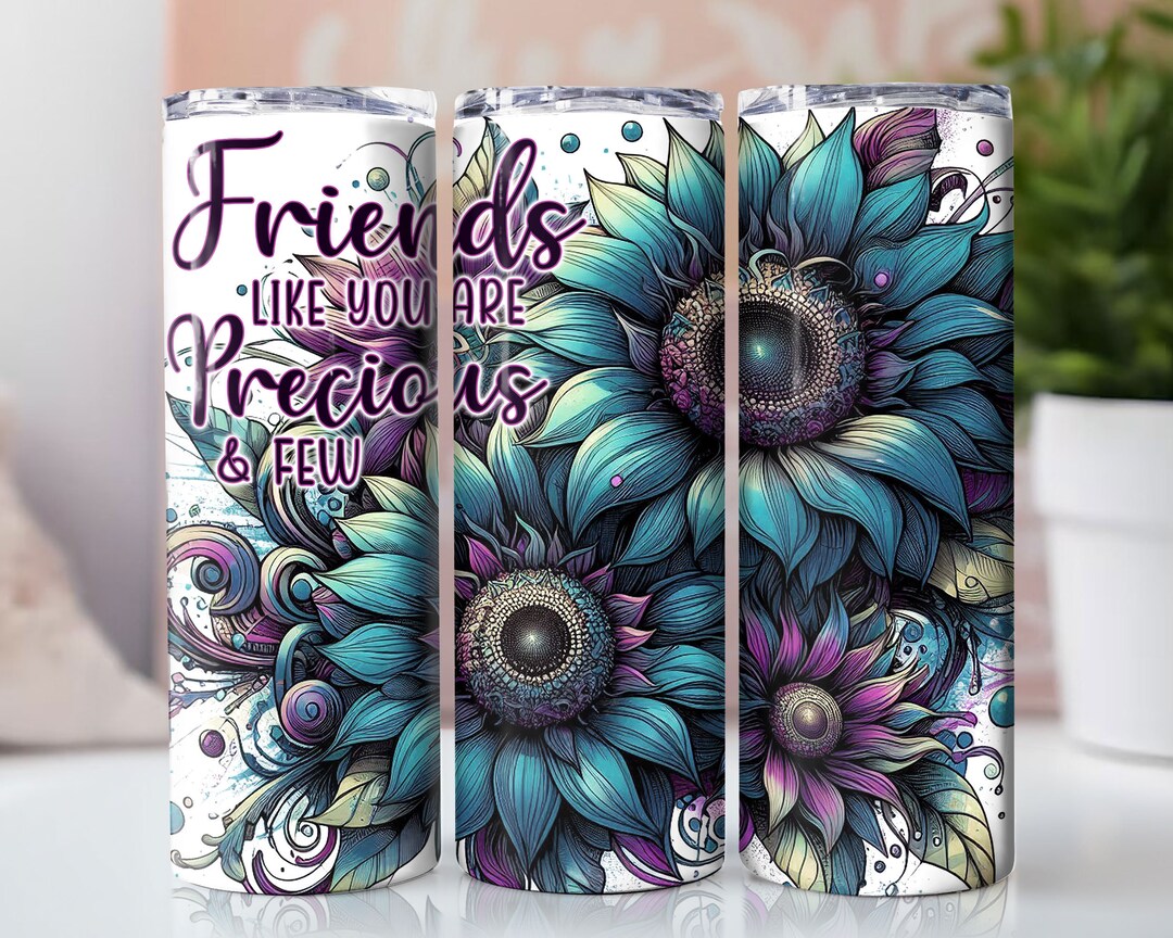 Friendship Tumbler Design Sublimation 20 Oz Tumbler Wrap for Straight ...