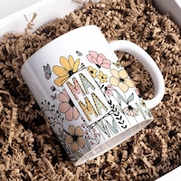 Leopard Mama 3D Inflated Mug Wrap, 3D Puff Mom 11oz Mug Template, Mama ...