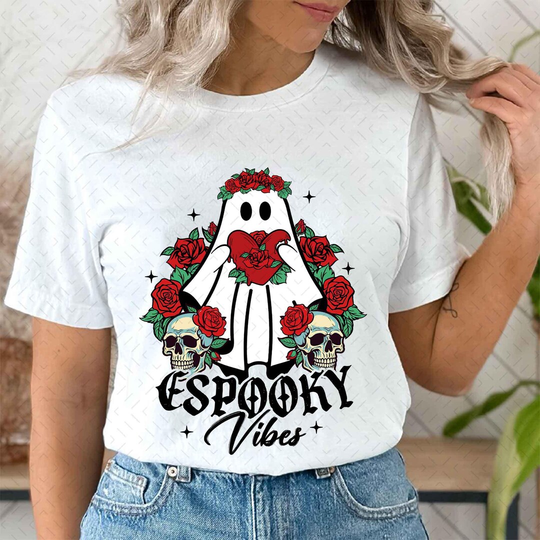 Espooky Vibes PNG, Mexican Ghost PNG, Spooky Conchas Png, Mexican ...