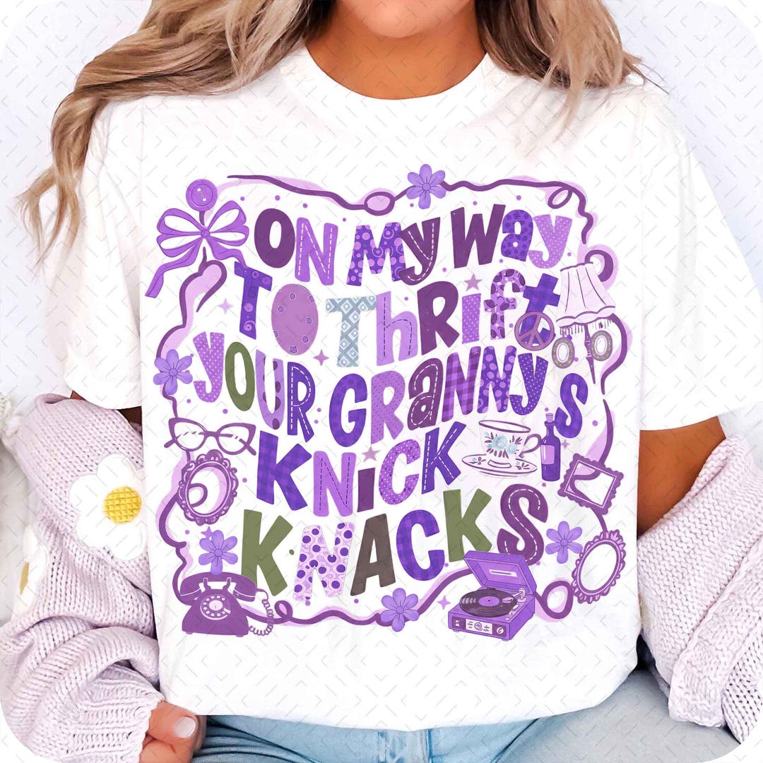 Vintage Grandma Core Png, Granny Era Png, Thrifting PNG, Vintage Goose ...