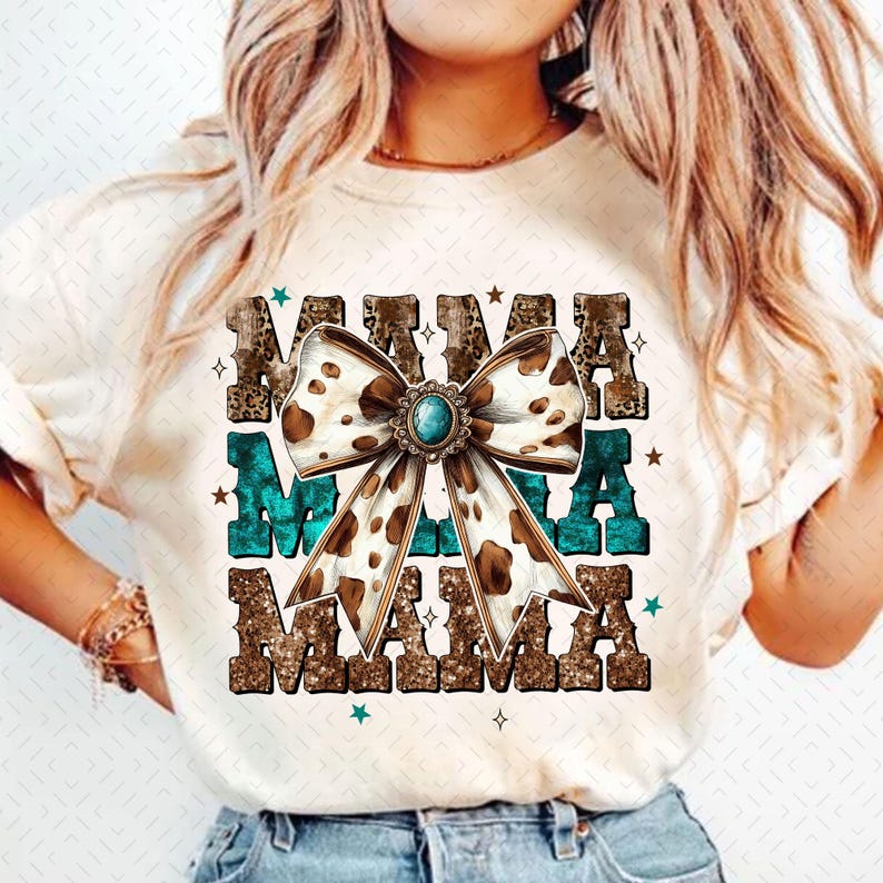 Western Mama Bundle Png, Coquette Mama Png, Nana Mimi Coquette Western ...