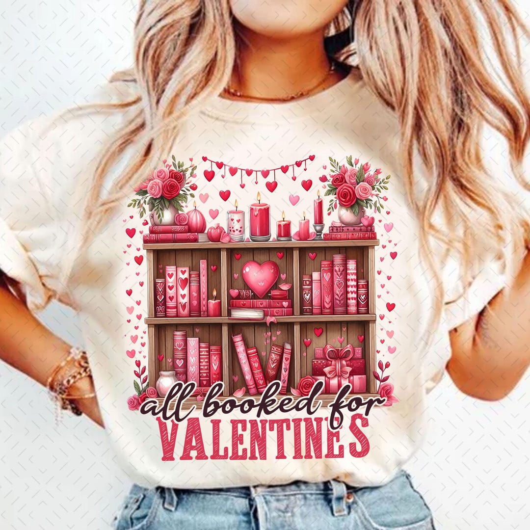 Book Lover Png Xoxo Png Reading Png Bookish Valentine Sublimation ...