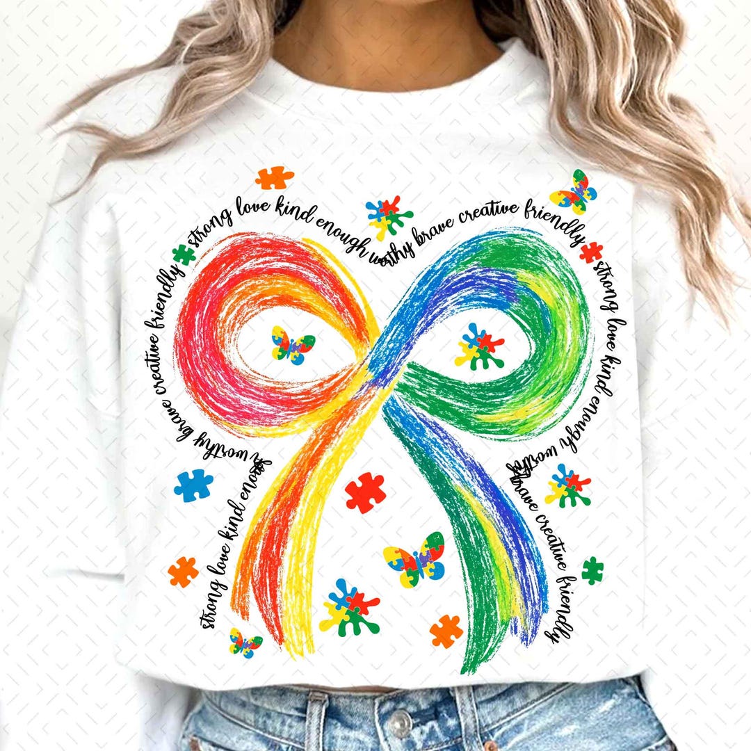 Autism Coquette Bow Png, Autism Png, Autism Awareness Png, Puzzle ...
