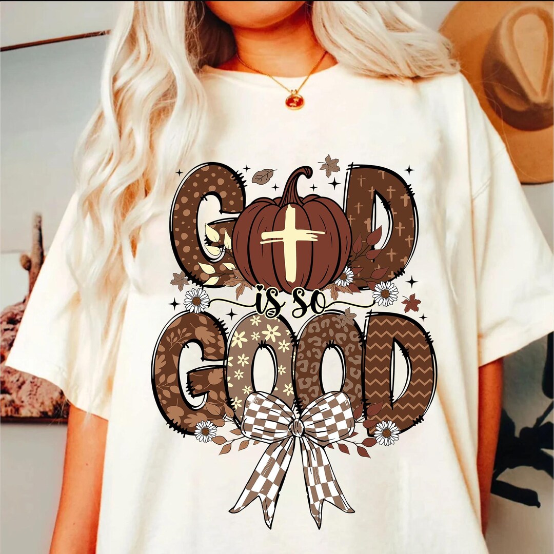 God is so Good PNG, Fall Christian Coquette Png, Fall Pumpkin Png, Fall ...