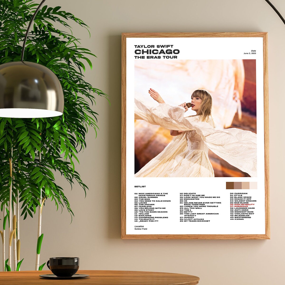 Custom Eras Tour Poster, Taylor Poster, The Eras Tour Setlist Poster ...