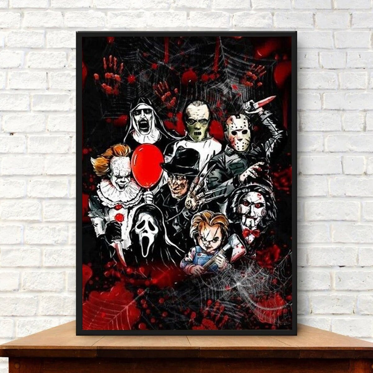 Horror Movie Characters Poster, sold by Maren Quiver | SKU 66984528 ...