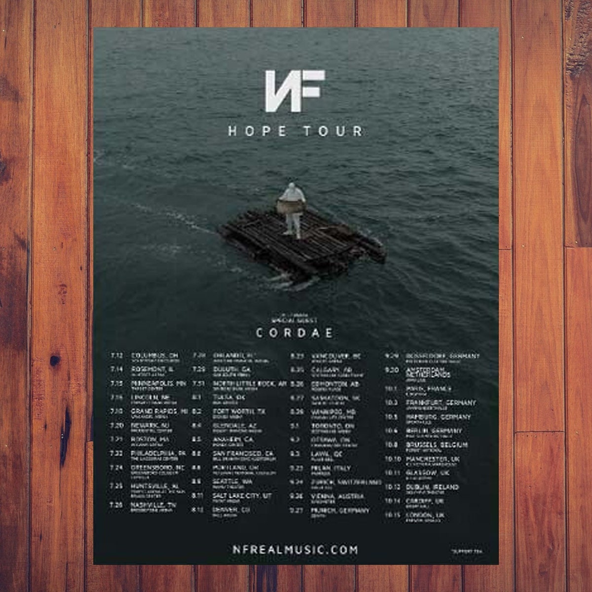 NF Hope Tour Poster Hope Tour Poster Hope Tour 2023 Poster - Etsy