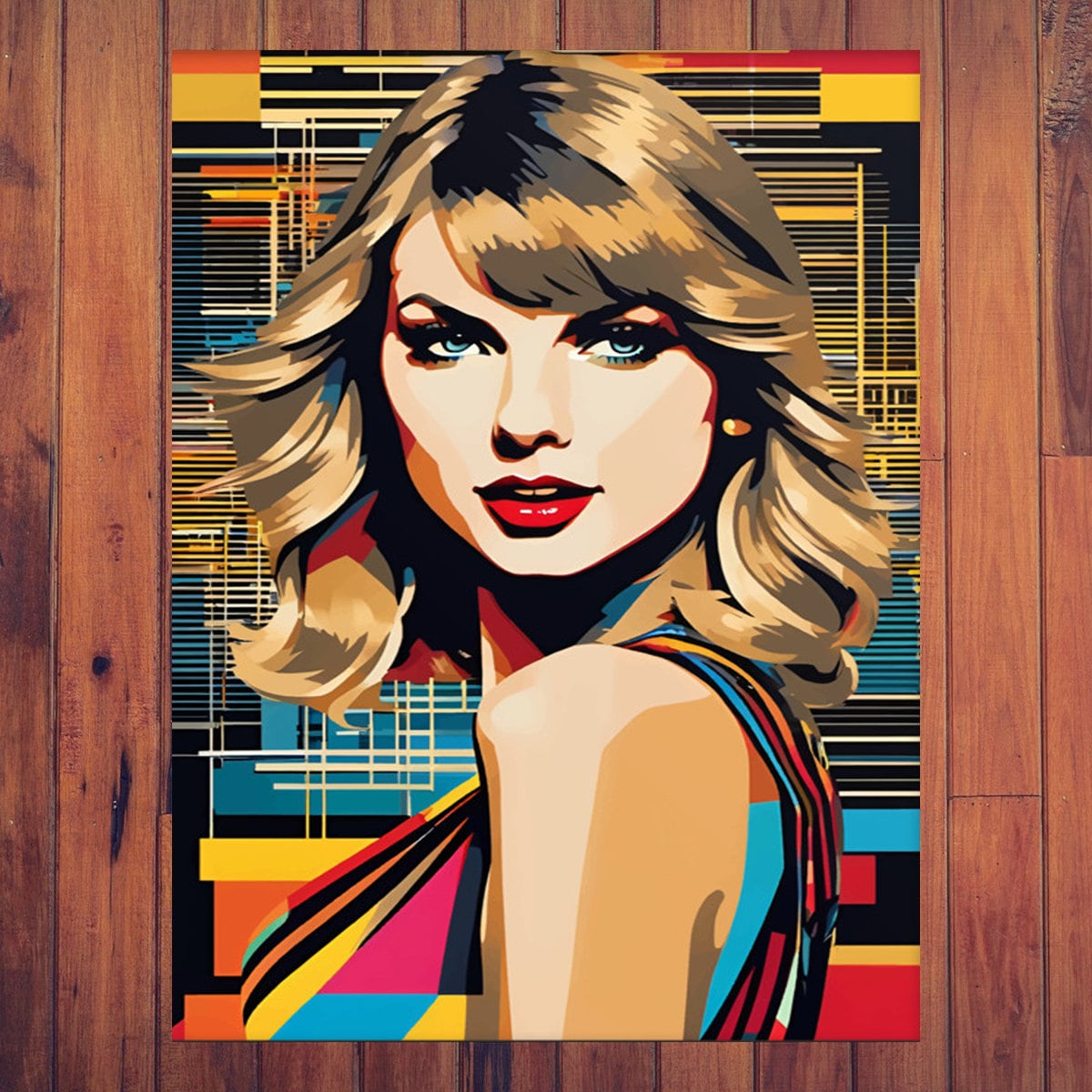 Taylor Art Poster, Taylor taylor version Colorful sold by Sailer ...