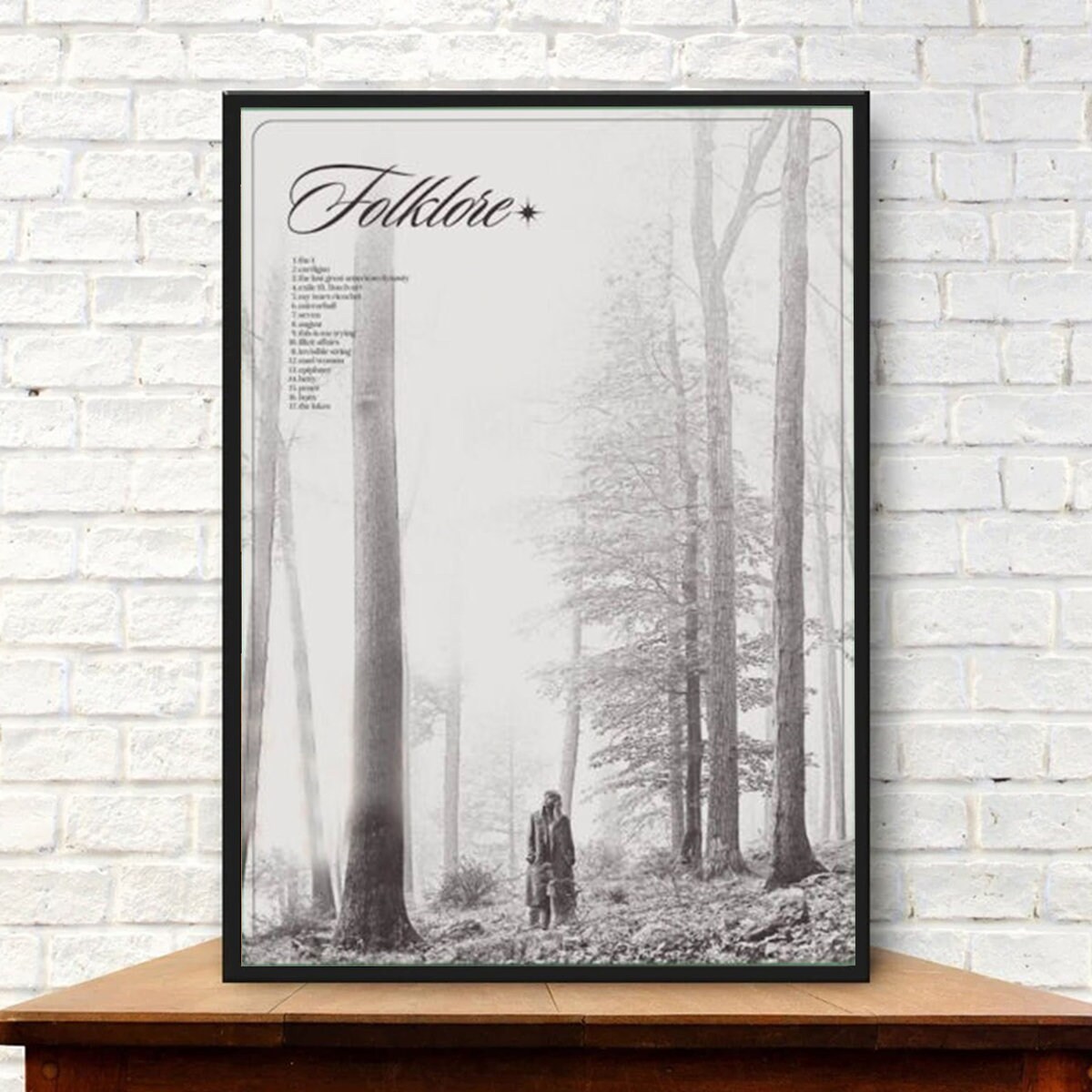 Taylor Folklore Poster, Folklore Album Poste sold by Closing Judith ...