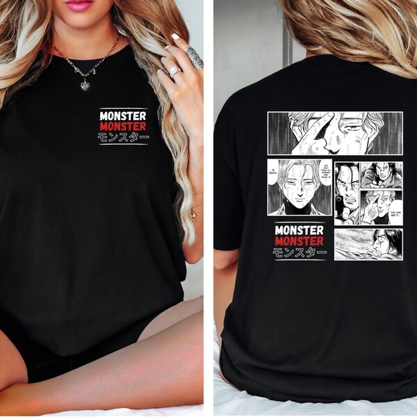 Monster Anime Shirt - Etsy