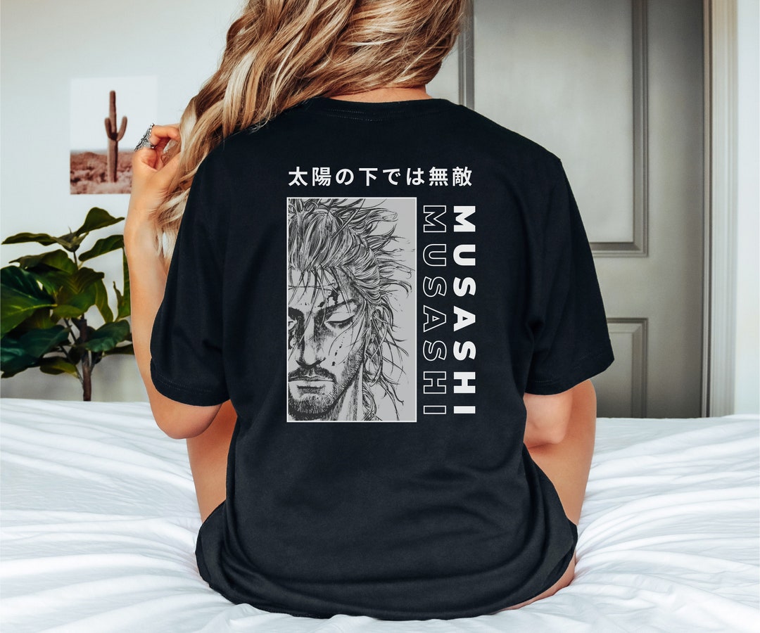 Samurai Musashi Shirt Japanese Manga Anime Tee Ronin - Etsy