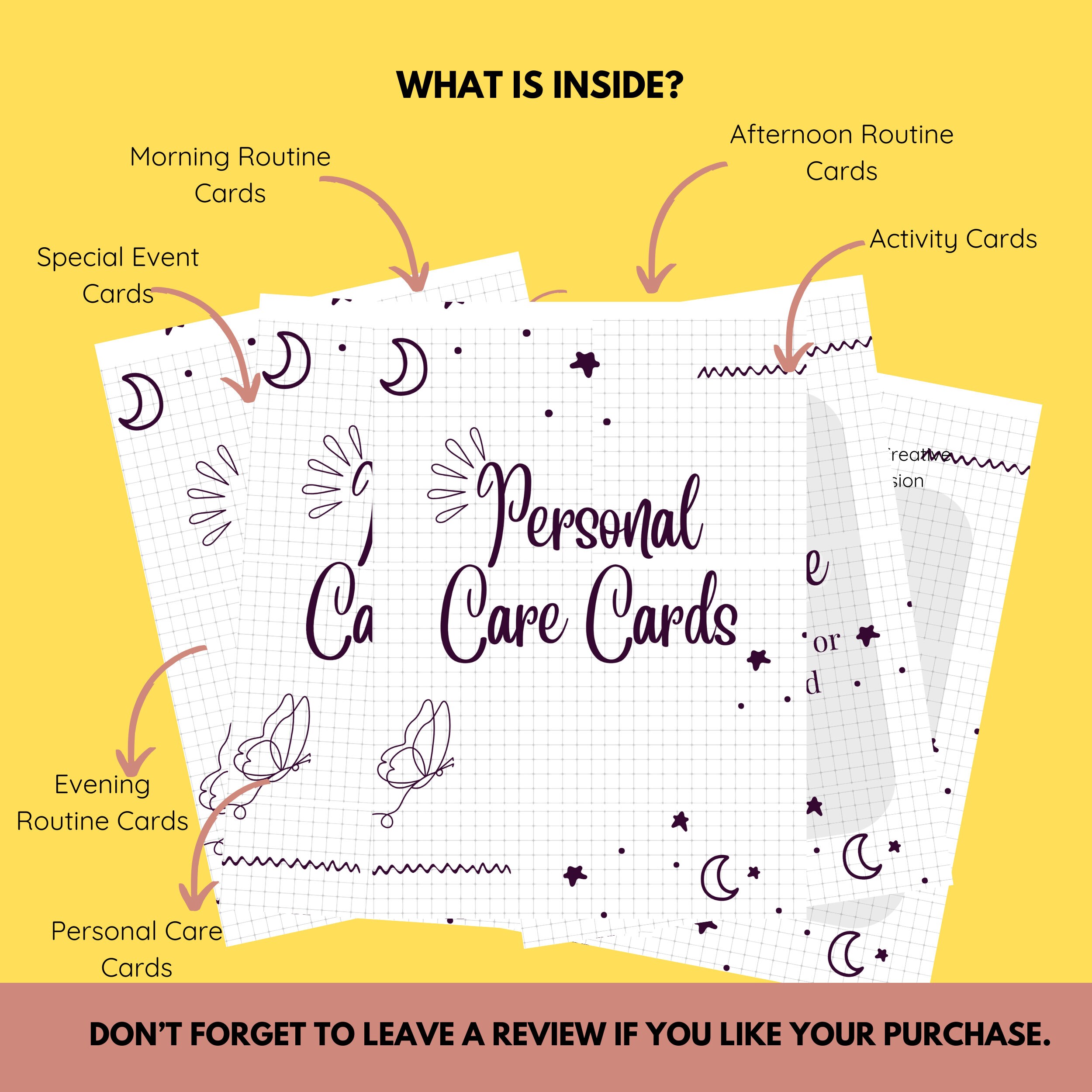 36 Daily Routine Cards for Dementia, Printable Daily Routine Cards, 8 ...