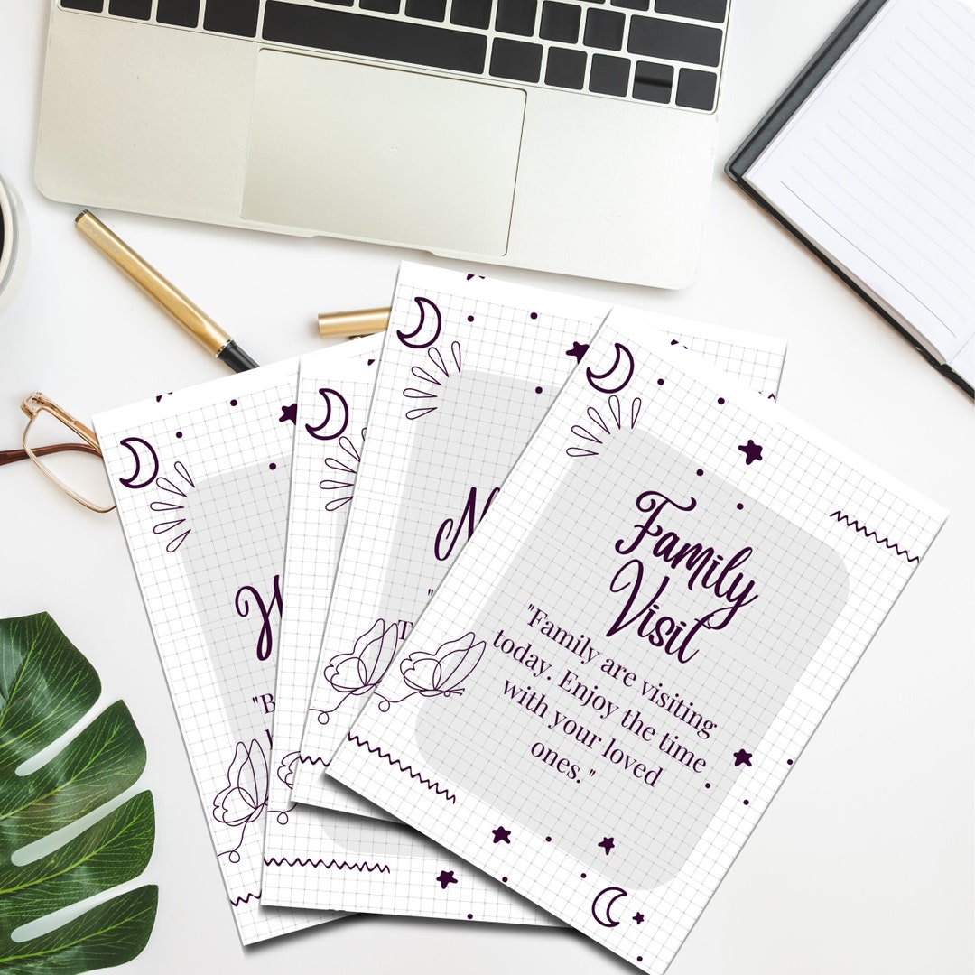 36 Daily Routine Cards for Dementia, Printable Daily Routine Cards, 8 ...