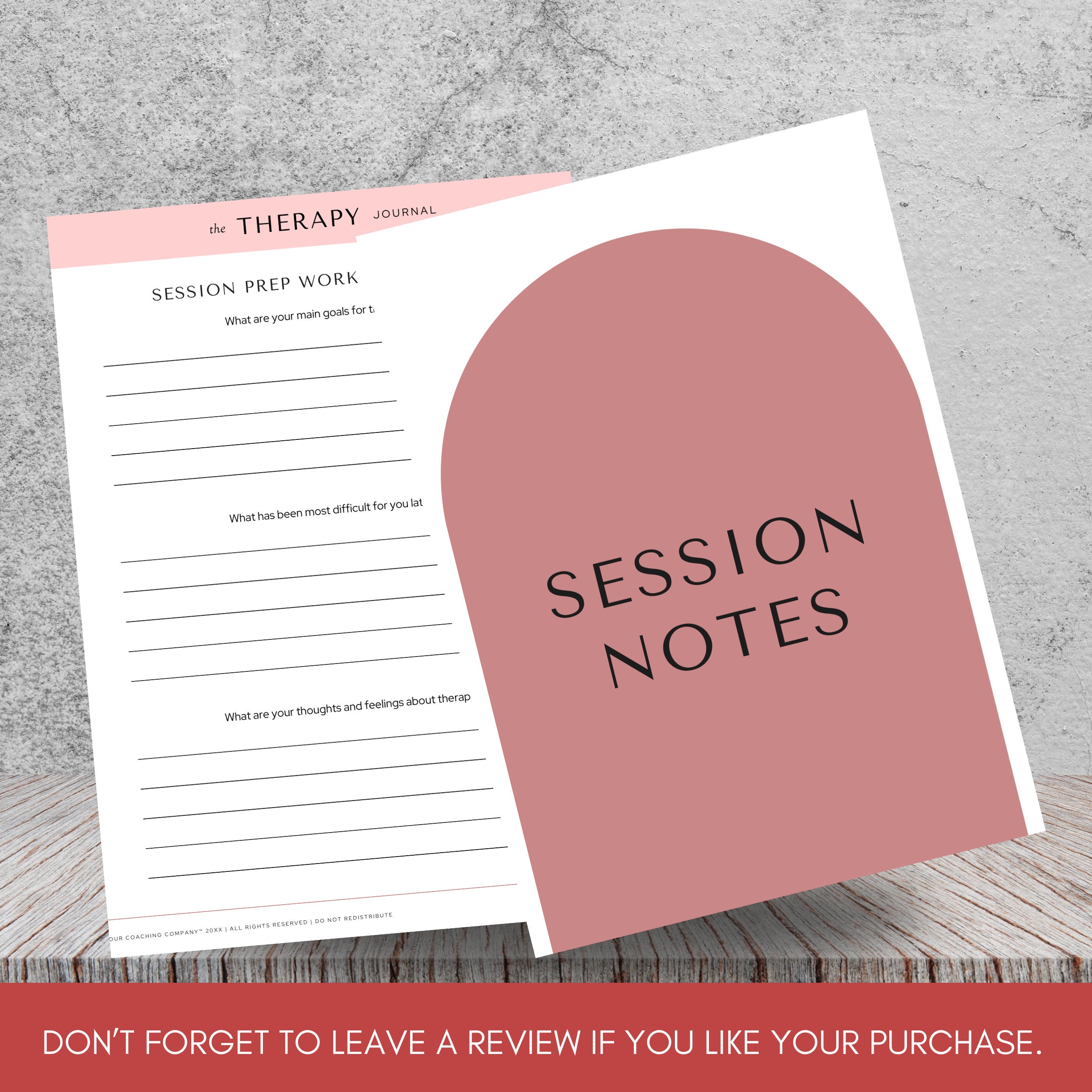 160 Pages Therapy Journal Canva Template, Inner Child Healing, Anxiety ...