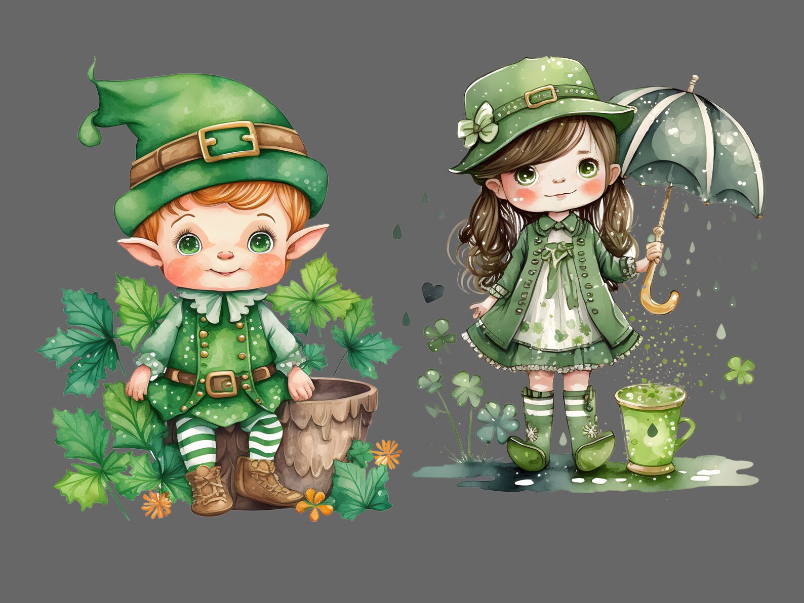 Cute Baby Leprechaun