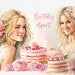 Birthday Clipart, Girls Blog Graphics, Planner Clipart, Stickers ...
