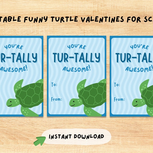 Turtle Card - Etsy