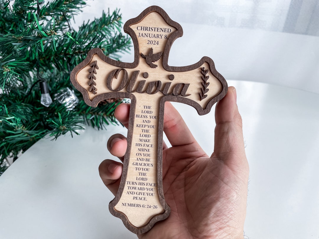 First Communion Gift for Girls,personalized Communion Cross ...